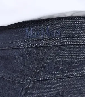 Max Mara Straight Leg Jeans - Blue