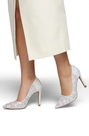 Ted Baker London Cara Icon Pump - White
