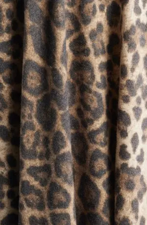 Loveappella Leopard Print Shawl