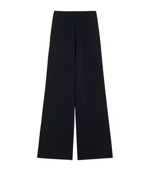 Max Mara Knit Wide-leg Trousers