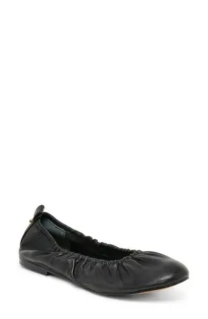 Dolce Vita Conrad Ballet Flat - Black Leather