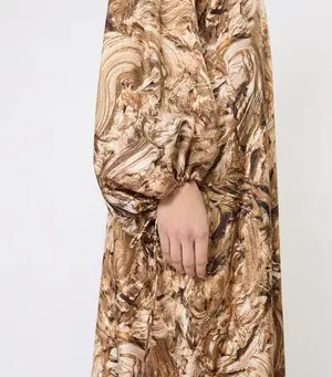 Max Mara Silk Tunic Gown