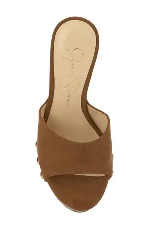 Jessica Simpson Platform Slide Sandal - Tuscan Tan