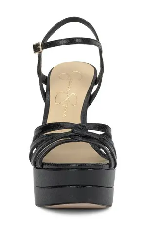 Jessica Simpson Itzari Platform Sandals - Black 03