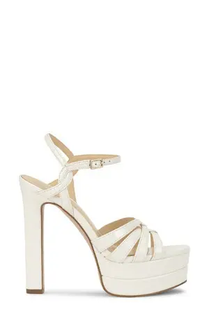 Jessica Simpson Itzari Platform Sandals - White 01
