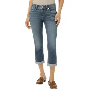SILVER JEANS CO. Elyse Capri Jeans