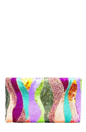 SIMITRI Dune Kitsch Clutch - Pastel