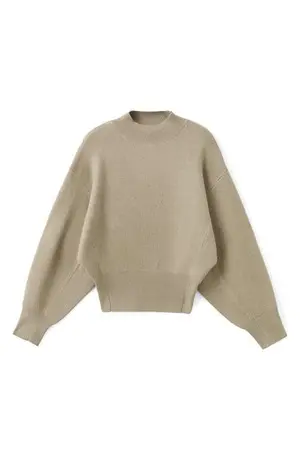 Mango Oversized Mock Neck Sweater