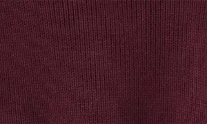 Mango Boxy Mock Neck Sweater - Wine