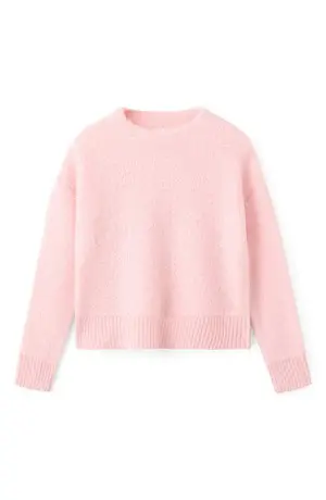 Mango Boxy Crewneck Sweater