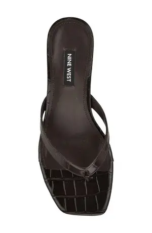 Nine West Cassa Sandal - Dark Brown