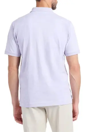 Robert Graham Linford Cotton Polo - Lilac