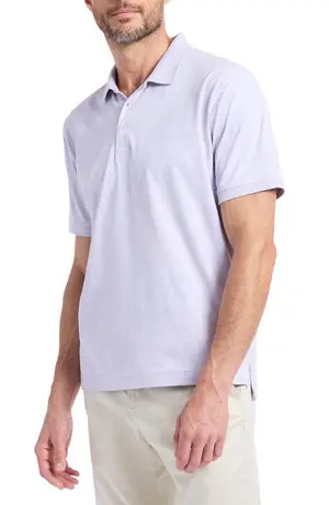Robert Graham Linford Cotton Polo - Lilac