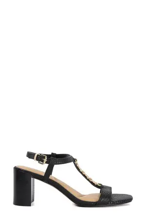Dune London Josina Ankle Strap Sandal - Black