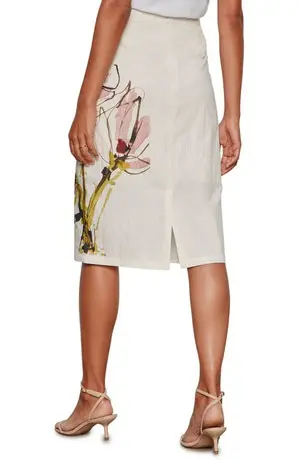 Sanctuary Floral Print Pencil Skirt