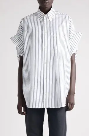Balenciaga Draped Shirts For Women