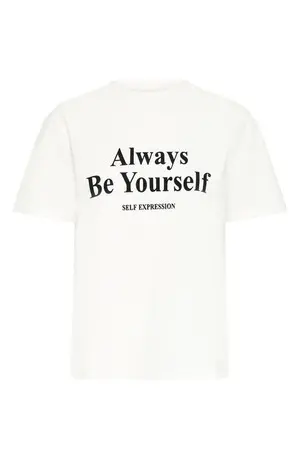 ICHI Ichii Ihrubby Be Yourself Graphic T-shirt