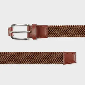 Paul Smith Woven Stretch Belt - Brown