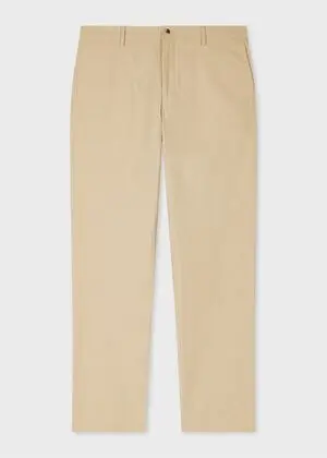 Paul Smith Sand Cotton Poplin Chinos