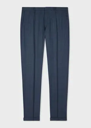 Paul Smith Slim-fit Check Wool Trousers