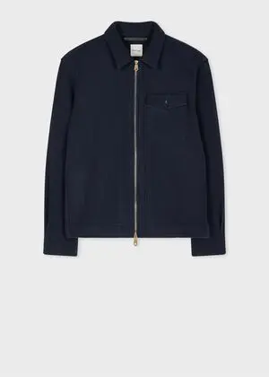 Paul Smith Wool Zip-up Jacket