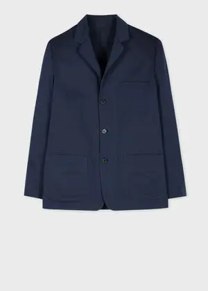 Paul Smith Cotton-linen Twill Work Jacket