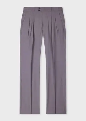 Paul Smith Wool Pleated Trousers