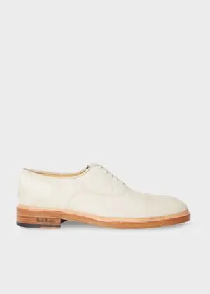Paul Smith Ecru Suede Balthazar Shoes