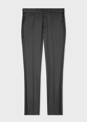 Paul Smith Slim-fit Glitter Wool-blend Evening Trousers