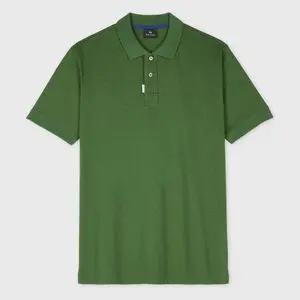 Men's Forest Green Polos