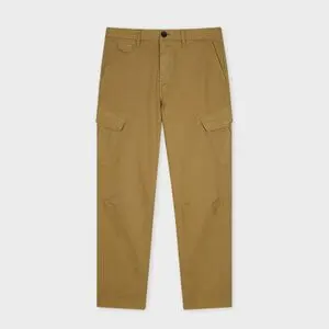 Paul Smith Light Broad Stripe Zebra Cargo Trousers - Brown