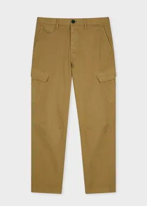 Paul Smith Light Broad Stripe Zebra Cargo Trousers - Brown