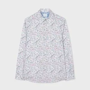 Paul Smith Chicory' Print Tailored-fit Shirt