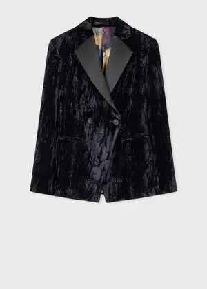 Paul Smith Velvet Double-breasted Evening Blazer