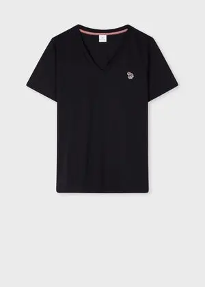 Paul Smith V-neck Zebra T-shirt