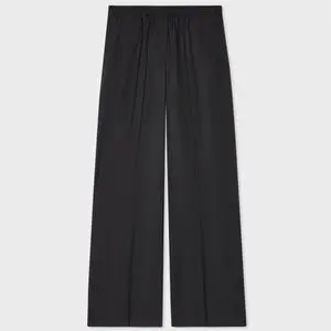 Paul Smith Wool Wide-leg Trousers