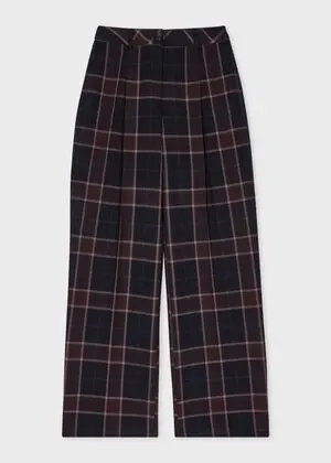 Paul Smith Bonded Tartan Trousers