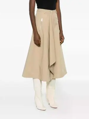 Nanushka A-line Midi Skirt