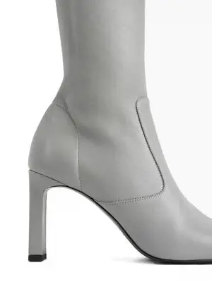 TOTEME Square-toe Zip-fastening Knee-high Boots