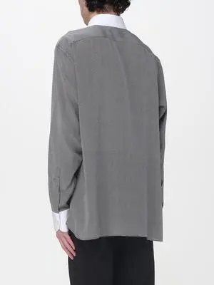 TOM FORD Silk Shirt With Zig-zag Pattern