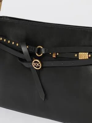 Pinko Leather Belt Bag - Black
