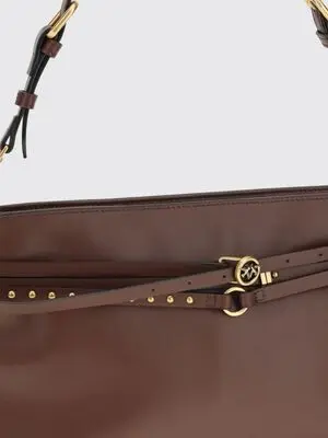 Pinko Leather Belt Bag - Wine