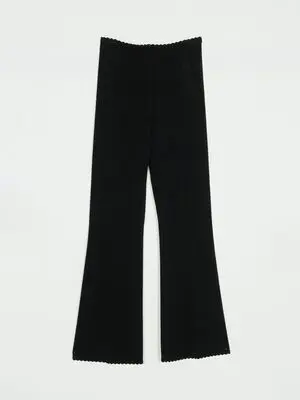TWINSET Knitted Flared Trousers