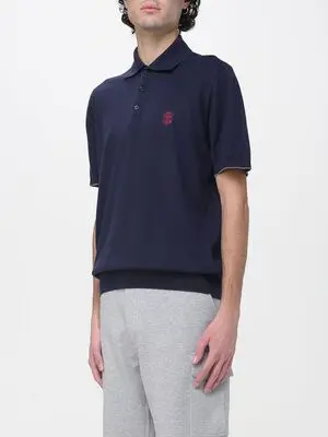 Brunello Cucinelli Polo Shirt - Blue