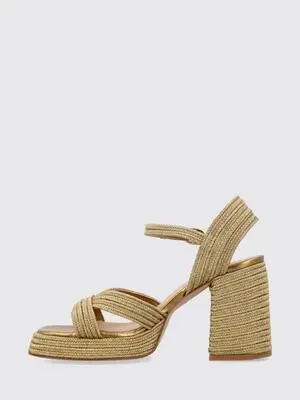 CastaÑer Heeled Sandal - Gold