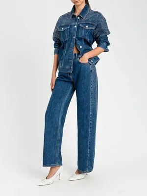 TWINSET Straight Leg Jeans