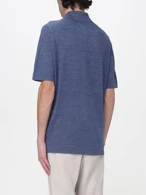 Brunello Cucinelli Polo Shirt - Gnawed Blue