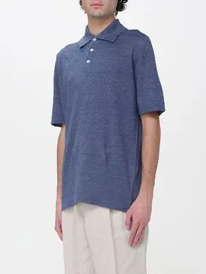 Brunello Cucinelli Polo Shirt - Gnawed Blue