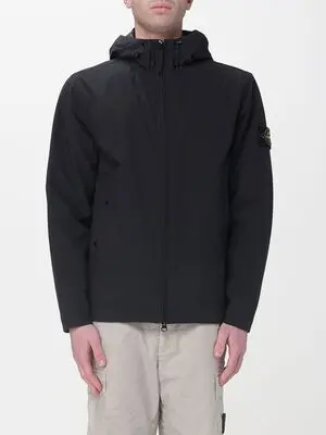 Stone Island Hooded Jacket - Black