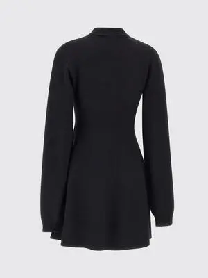ROTATE BY BIRGER CHRISTENSEN Long Sleeve Collared Knit Dress